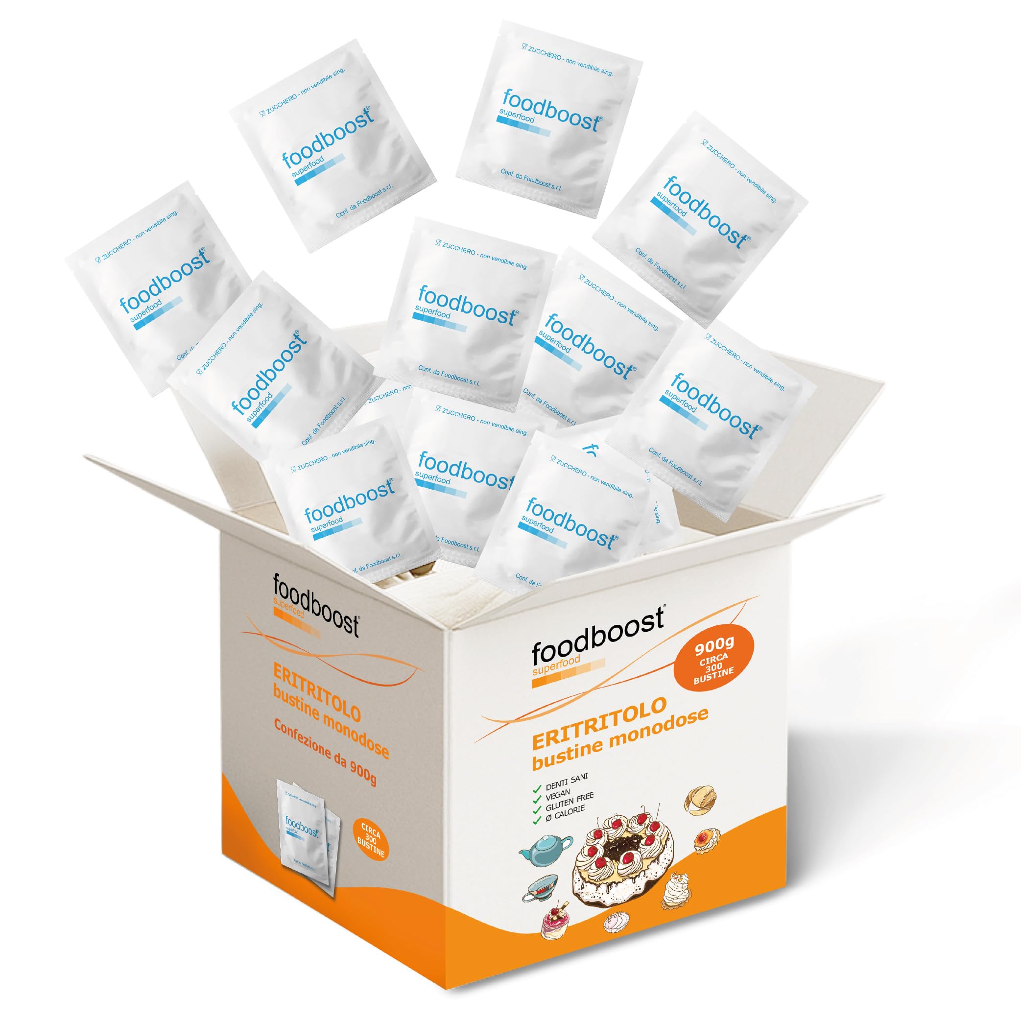 Eritritolo Bustine Monodose – foodboost